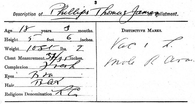 Phillips-McDonald Family History - Thomas James Phillips